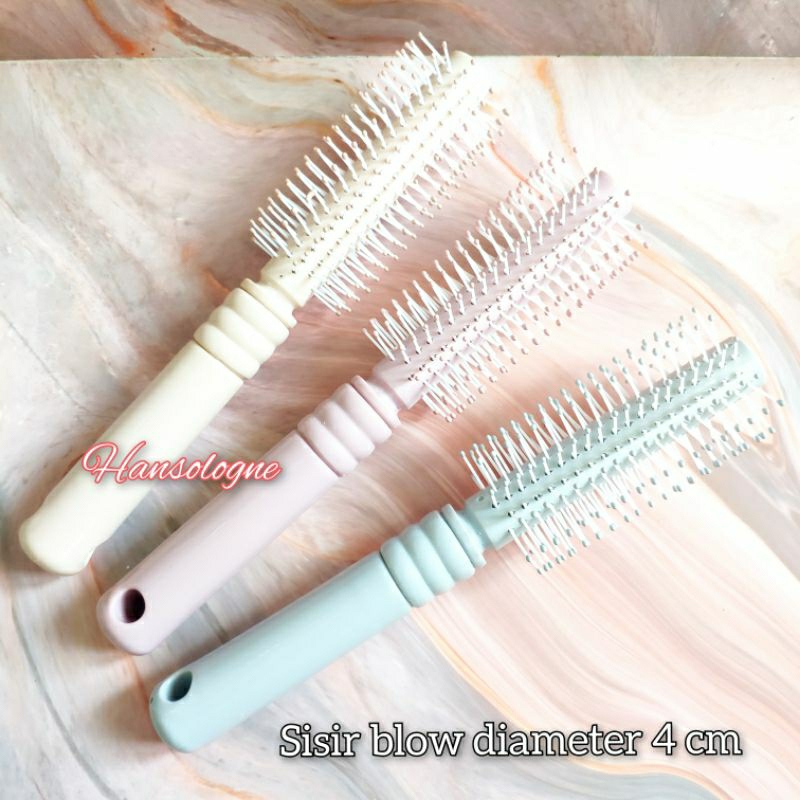 Jual Sisir blow rambut ukuran besar / sisir gulung / sisir rol rambut ...