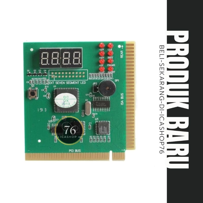 Jual PC ANALYZER CARD MOTHERBOARD 4 DIGIT PCI | Shopee Indonesia