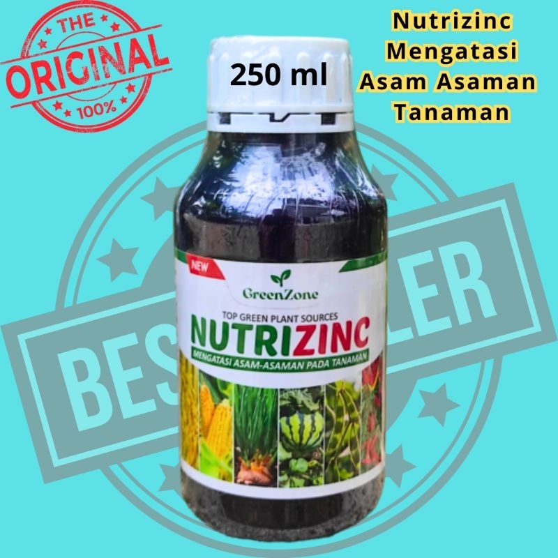 Jual Nutrizinc Pupuk Mengatasi Asam Asaman Tanaman | Shopee Indonesia