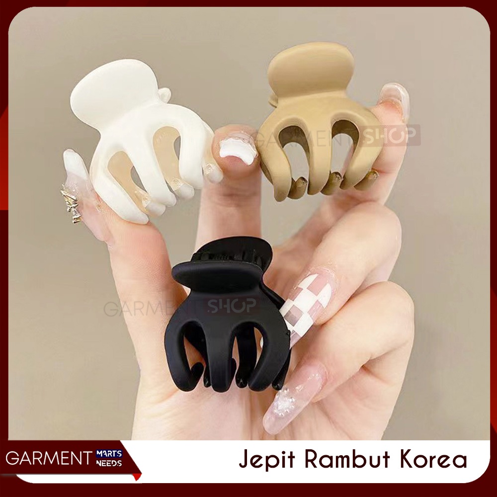 Jual Jepit Rambut Korea Kecil Jedai Doff Cakram Matte Premium Ukuran ...