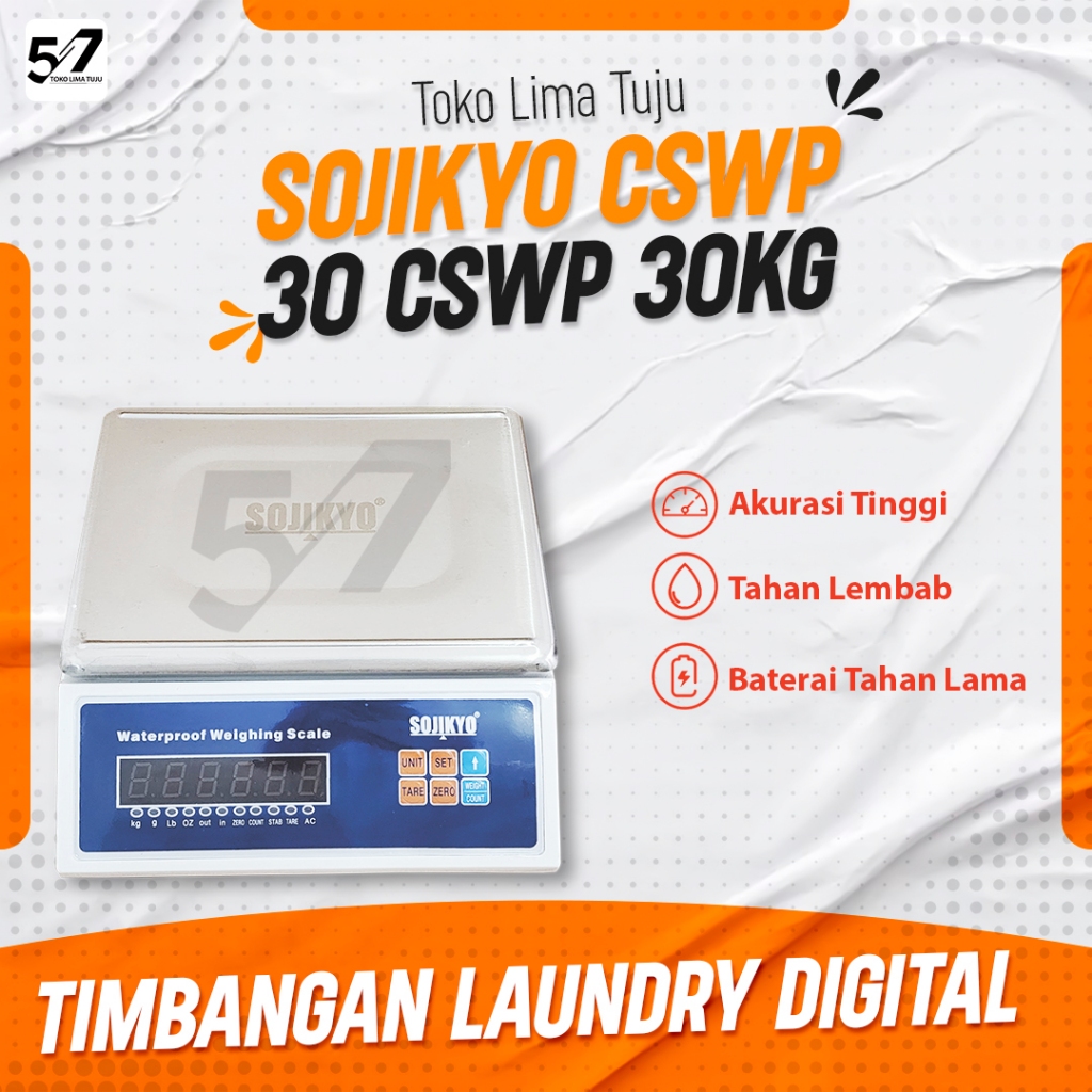 Jual Timbangan Sojikyo untuk Laundry dan Buah 30KG | Shopee Indonesia