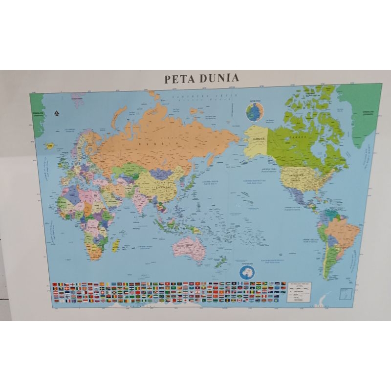 Jual peta dunia besar lembaran | Shopee Indonesia