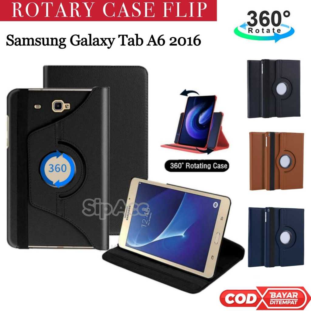 Jual Samsung Tab A6 | Case Samsung Tab A6 2016 | T285 T280 P585 P585Y P580 Flip Case Book Cover ...