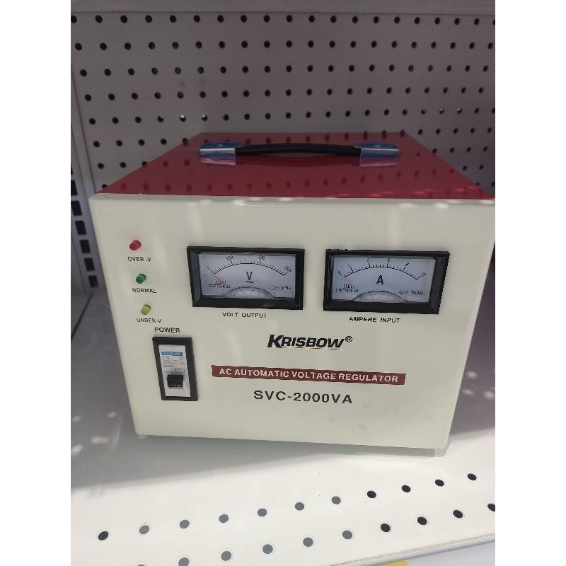 Jual Krisbow stabilizer analog 3Kva/3000w | Shopee Indonesia