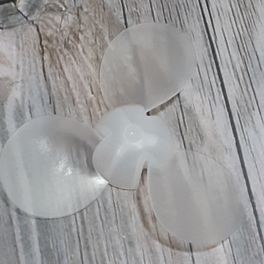 Jual Fan Blade Propeller Baling Kipas Turbin 73mm RC smart car drone ...