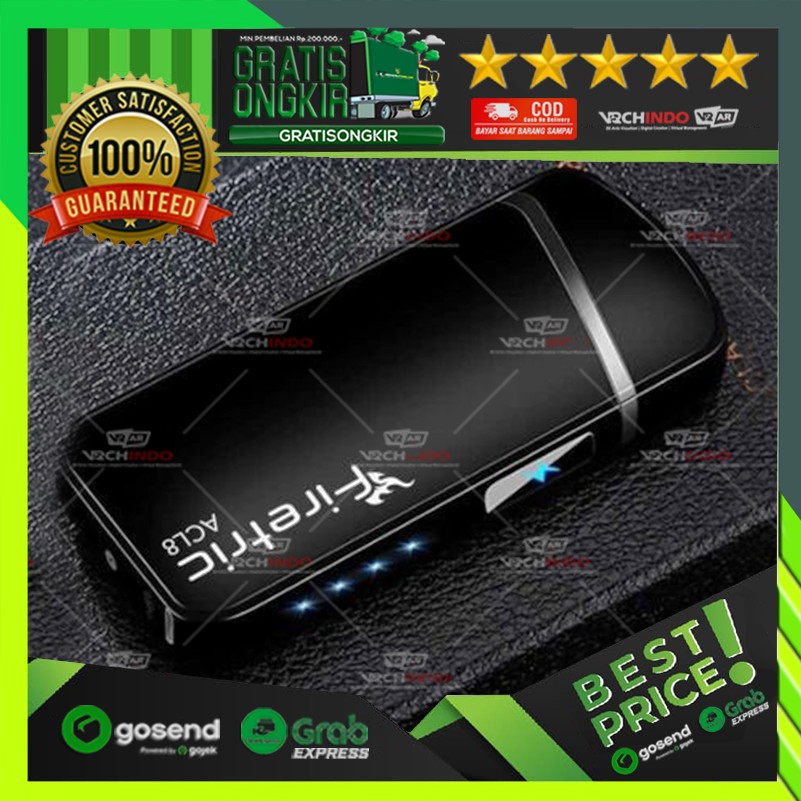 Jual Korek Api Elektrik Pulse Plasma Touch Elegant Design | ACL8 - Firetric | Shopee Indonesia