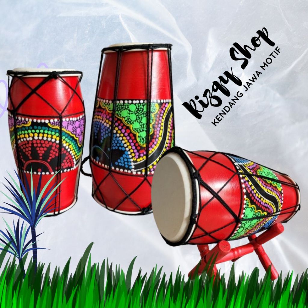 Jual Alat Musik Mainan Anak Kendang Jawa Alat Musik Tradisional Mainan ...