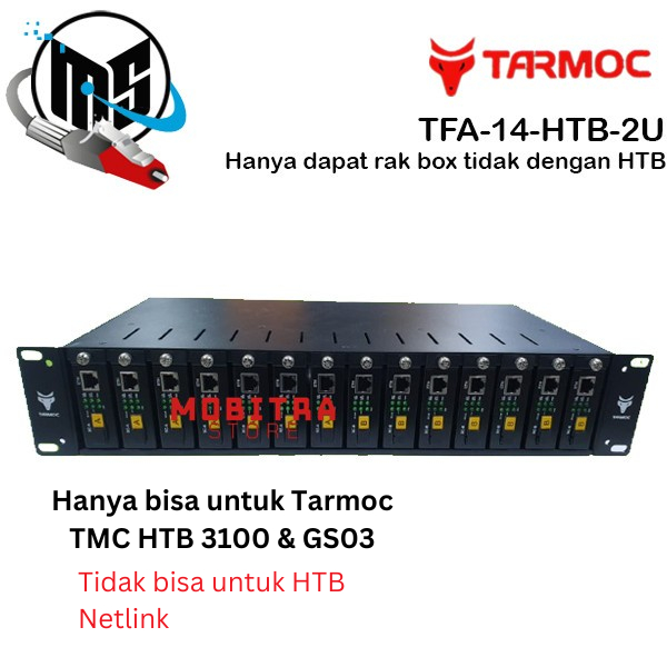 Jual Tarmoc TFA-14-HTB-2U Rackmount 2U Media Converter FO HTB 14 Slot Rak | Shopee Indonesia