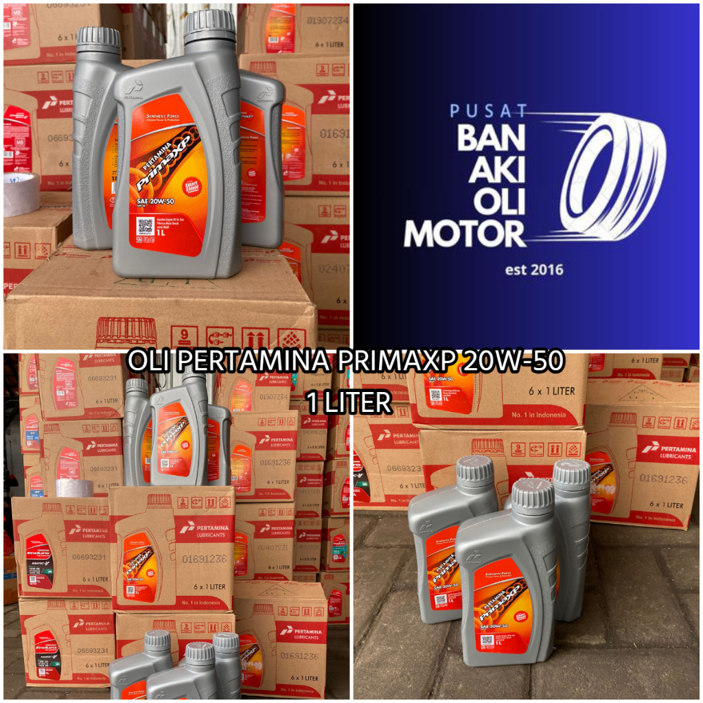 Jual OLI PRIMA XP SAE 20W-50 1 LITER OLI MOTOR DAN MOBIL || OLI PERTAMINA PRIMA XP SAE 20W-50 1 ...