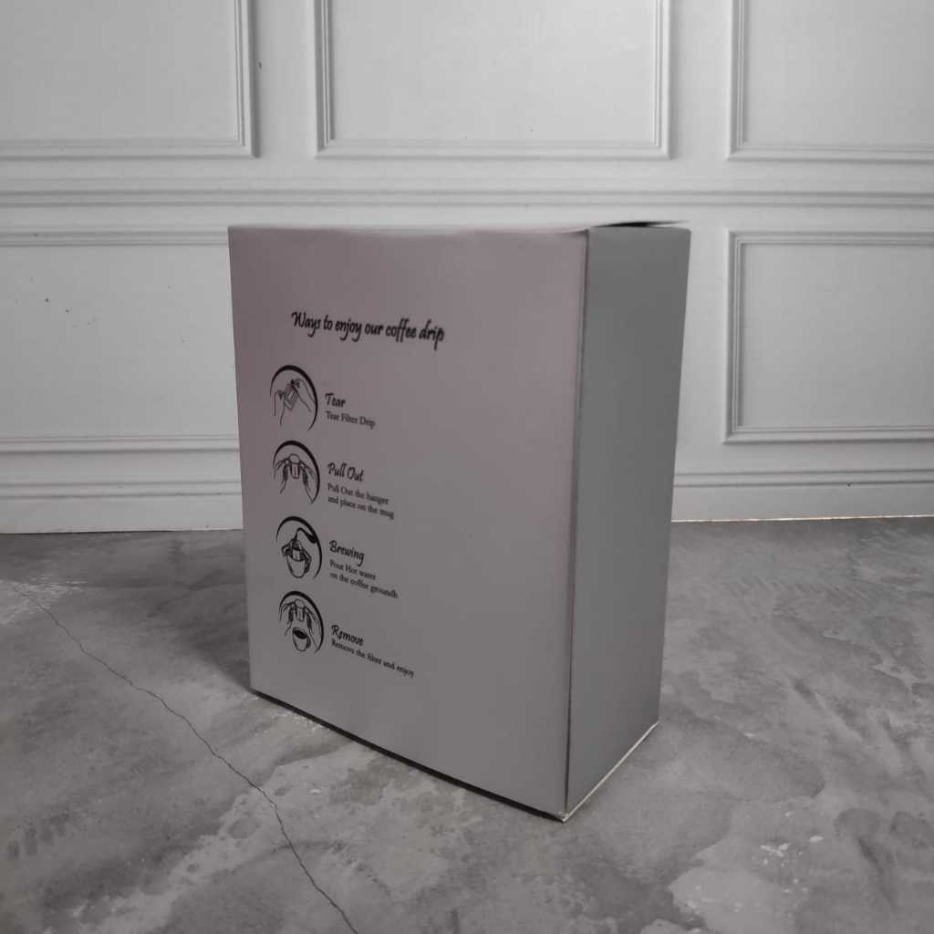 Jual KEMASAN BOX DRIP COFFEE | BOX WARNA | BOX KOTAK DRIP COFFEE | BOX ...