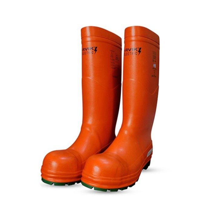 Jual Sepatu Tahan Listrik 30KV Harvik9721 / Safety Rubber Boot Harvik ...