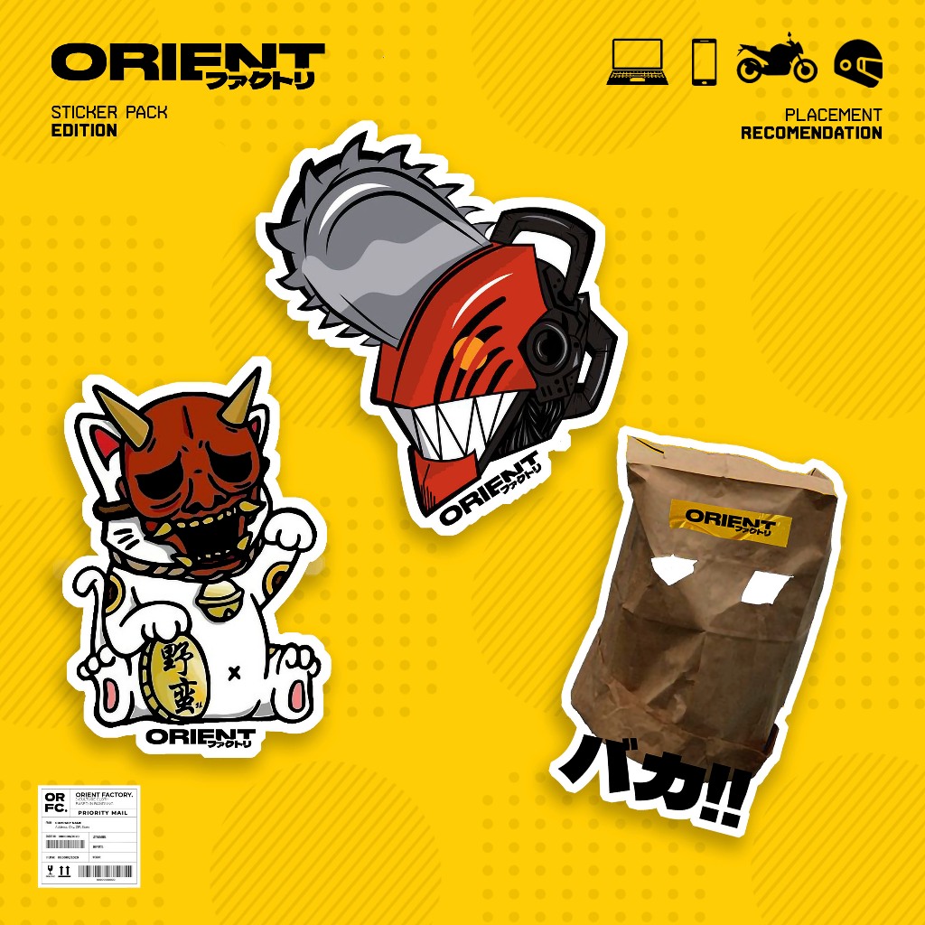 Jual Orient Sticker Pack V2 - Sticker Anime - Sticker Jepang - ORIENT ...