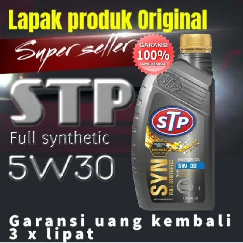 Jual Oli mesin STP dan TMO sae 5w-30 full syntetik | Shopee Indonesia