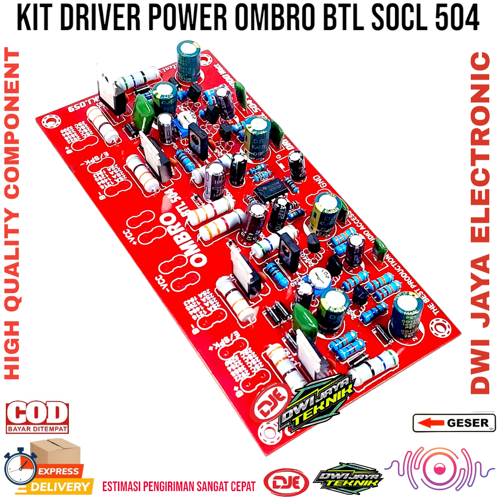 Jual Kit Driver Power OMBRO SOCL 504 1000WATT | Shopee Indonesia
