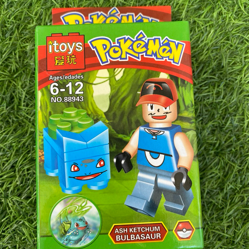 Jual lego pokemon ash dan bulbasur | Shopee Indonesia