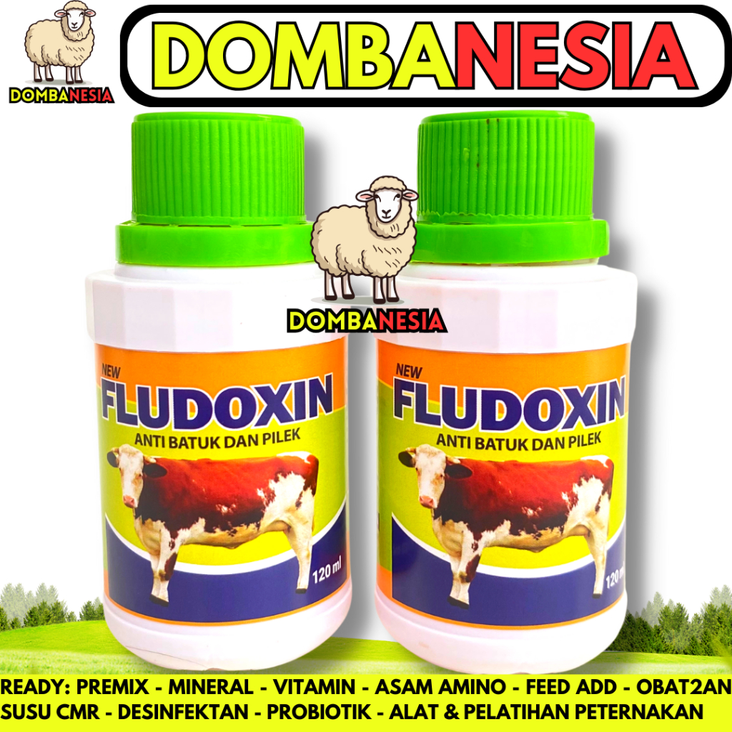 Jual FLUDOXIN 120ml - Obat Batuk dan Pilek untuk Hewan Sapi Kambing ...