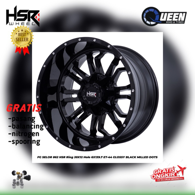 Jual VELG RACING CELONG SEMI OFFROAD R20 FLOW FORMING HSR FG SELOR ...