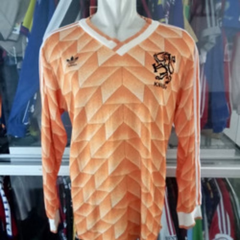 Jual Retro | Lengan Panjang Belanda Home 1988 Grade Original | Shopee ...