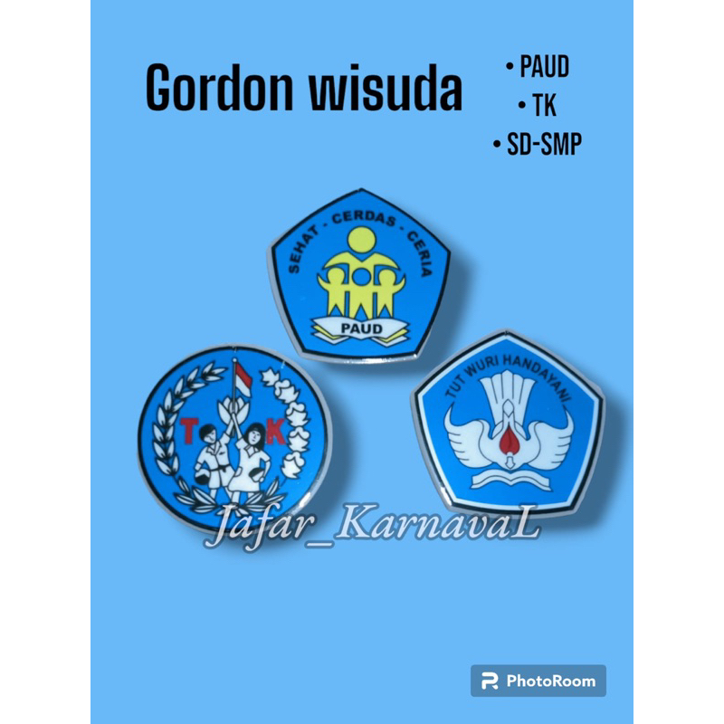 Jual Gordon Wisuda Anak-Dewasa / Medali Wisuda PAUD TK SD SMP/Umum | Shopee Indonesia