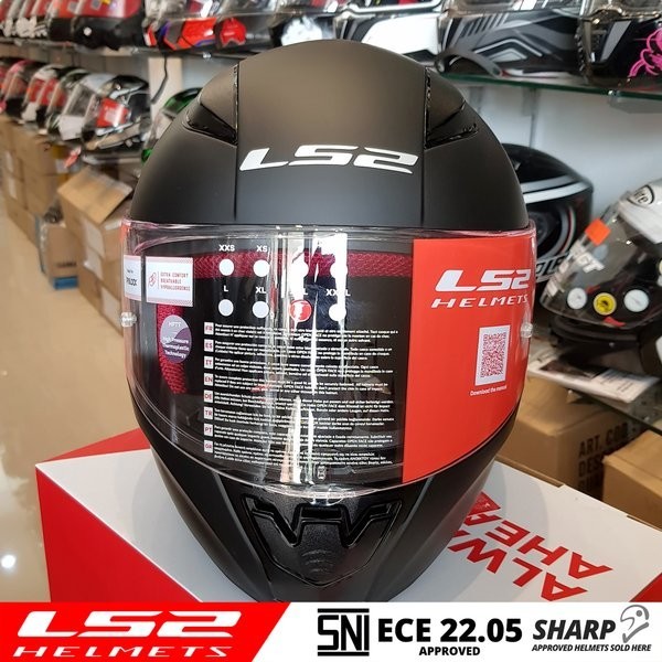 Jual Helm LS2 FF353 Rapid Solid Matt Black | Shopee Indonesia
