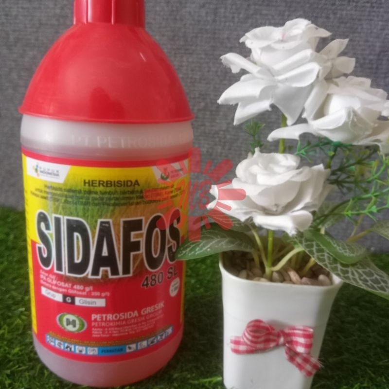 Jual HERBISIDA | SIDAFOS 1liter | OBAT RUMPUT PADA PADI,KARET,KELAPA ...