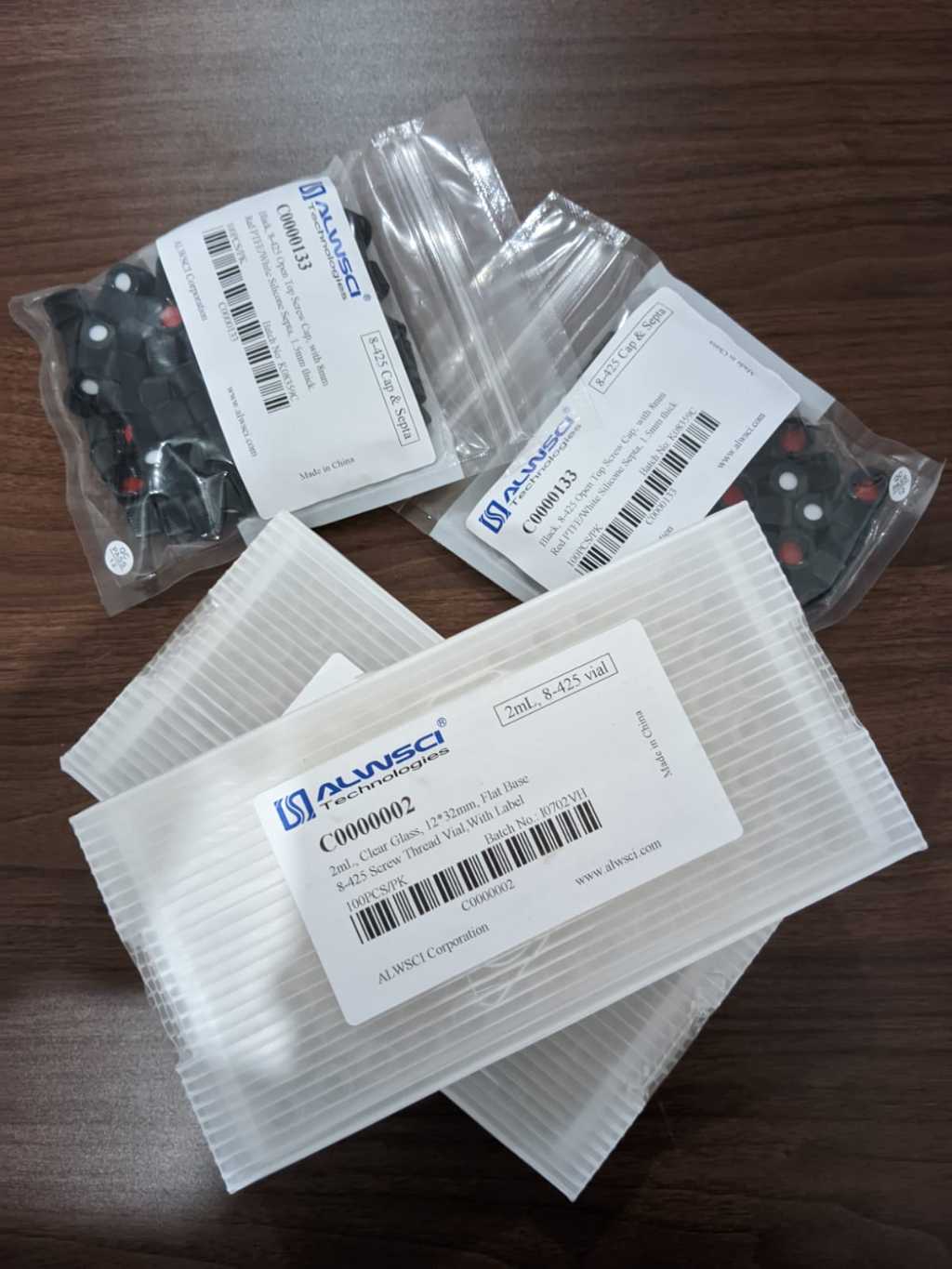 Jual Sample Botol Vial 2 ml Clear with Screw Cap Open Top | Shopee ...