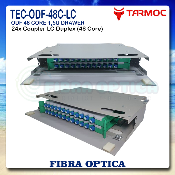Jual Fiber Optic ODF/OTB 48 Core LC Lengkap Rackmount | ODF 48C LC | Shopee Indonesia