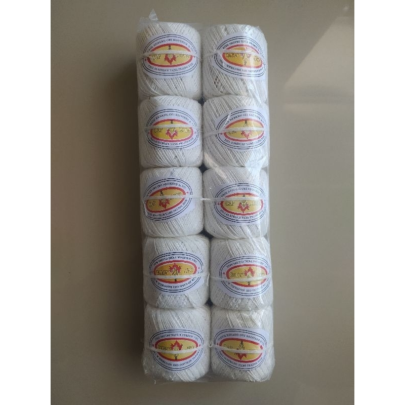 Jual Benang Bangunan / Benang Multiguna Cap Jagung 1 Pack isi 10 pcs ...