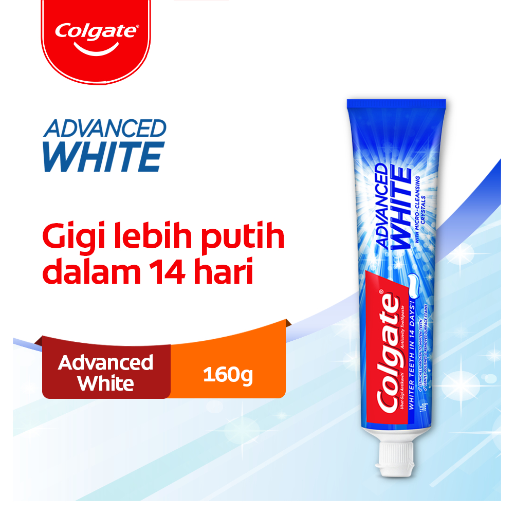 Jual COLGATE Toothpaste Advanced White - Pasta Gigi | Shopee Indonesia