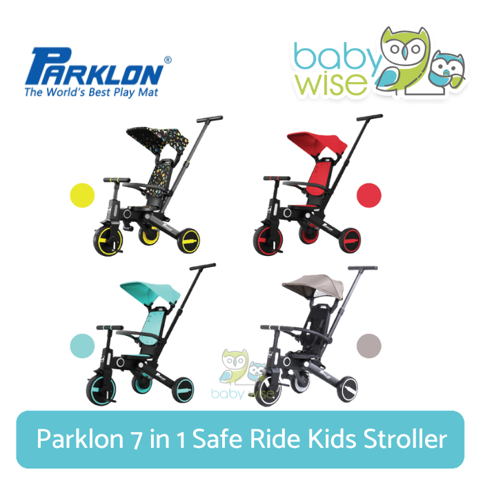 Jual Parklon 7 in 1 Safe Ride Kids Stroller - Sepeda Roda Tiga ...