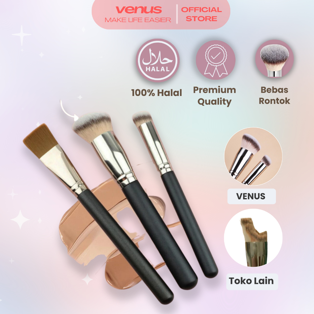 Jual VENUSJKT - 1Pcs MAC Makeup Brush / Kuas Foundation / Kuas ...