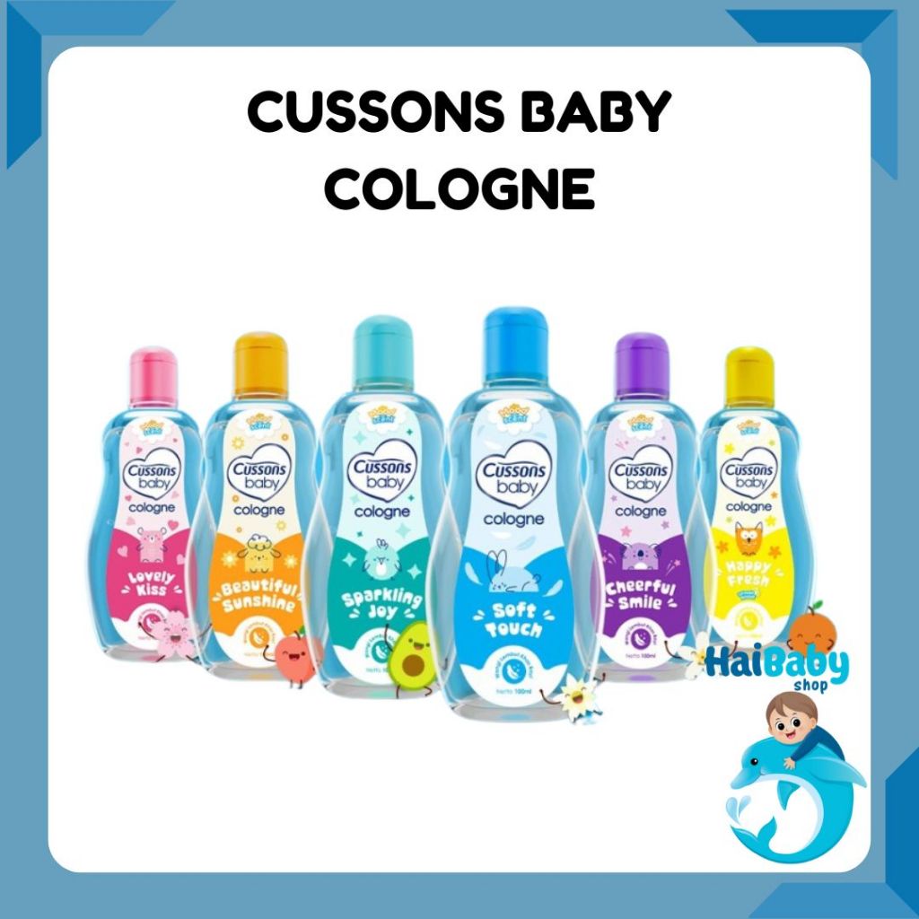 Jual Cussons Baby Cologne Beautiful Sunshine/Happy Fresh/Lovely Kiss ...