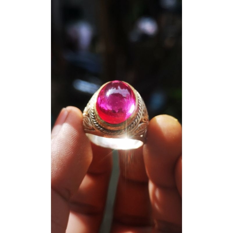 Jual batu permata Merah siam | Shopee Indonesia