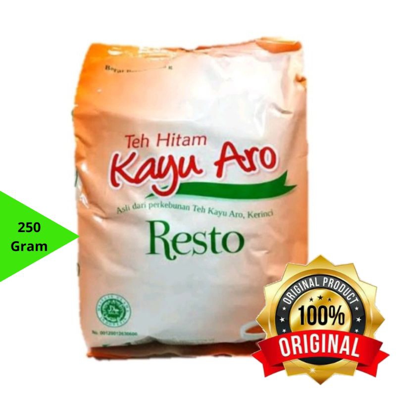 Jual Teh Hitam Kayu Aro Resto 250gr | Shopee Indonesia