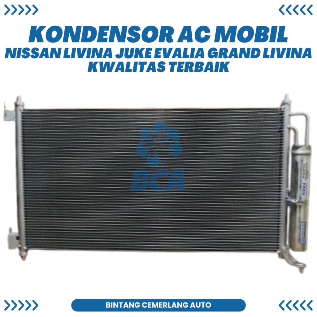 Jual CONDENSOR KONDENSOR AC Mobil Nissan Livina Juke Evalia Grand ...