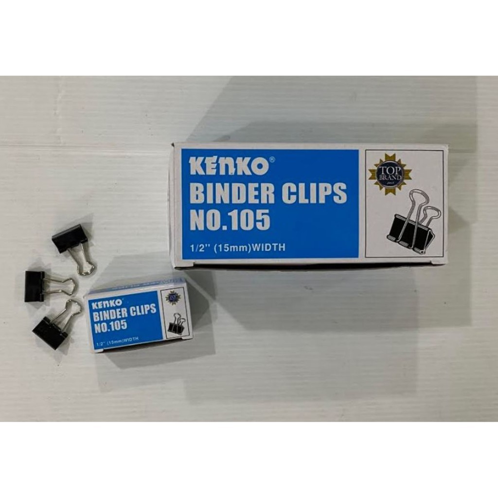 Jual Binder Clip Kenko 105 (isi 12 pcs) | Shopee Indonesia