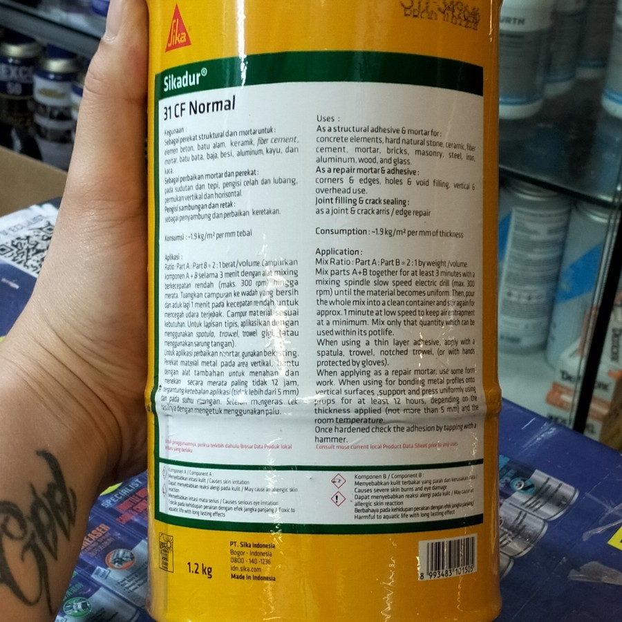 Jual sikadur 31 cf normal 1,2kg SIKA SIKADUR 31 CF Normal Epoxy ... Jual sikadur 31 cf normal 1,2kg SIKA SIKADUR 31 CF Normal Epoxy ...