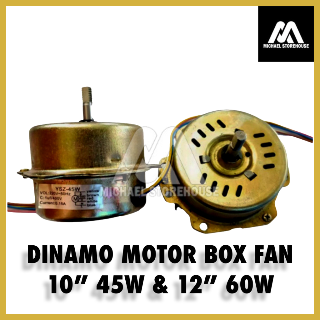 Jual DINAMO MOTOR BOX FAN 10" 45W & 12" 60W | Shopee Indonesia