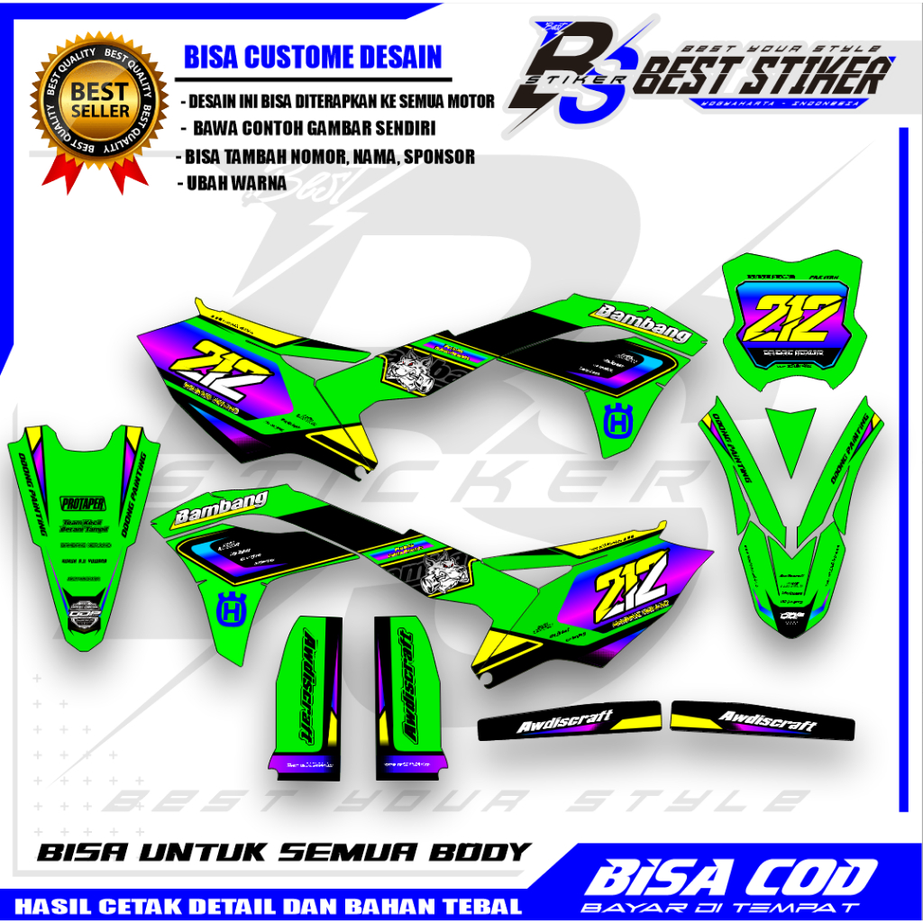 Jual STIKER DECAL KAWASAKI KX 250 FULLBODY DEKAL KEREN DEKAL KEKINIAN ...