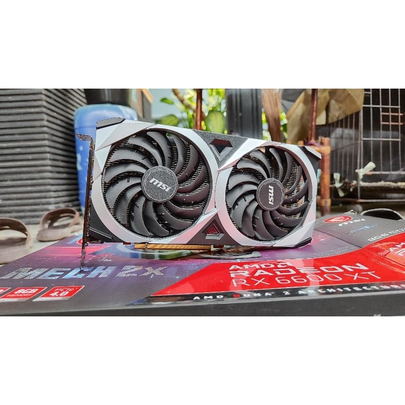 Jual MSI RX 6600 XT 6600XT Mech 2X OC 8GB GDDR6 | Shopee Indonesia