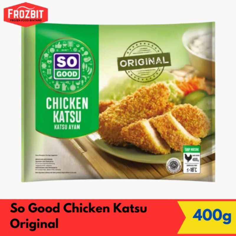 Jual SO GOOD CHICKEN KATSU 400GR | Shopee Indonesia