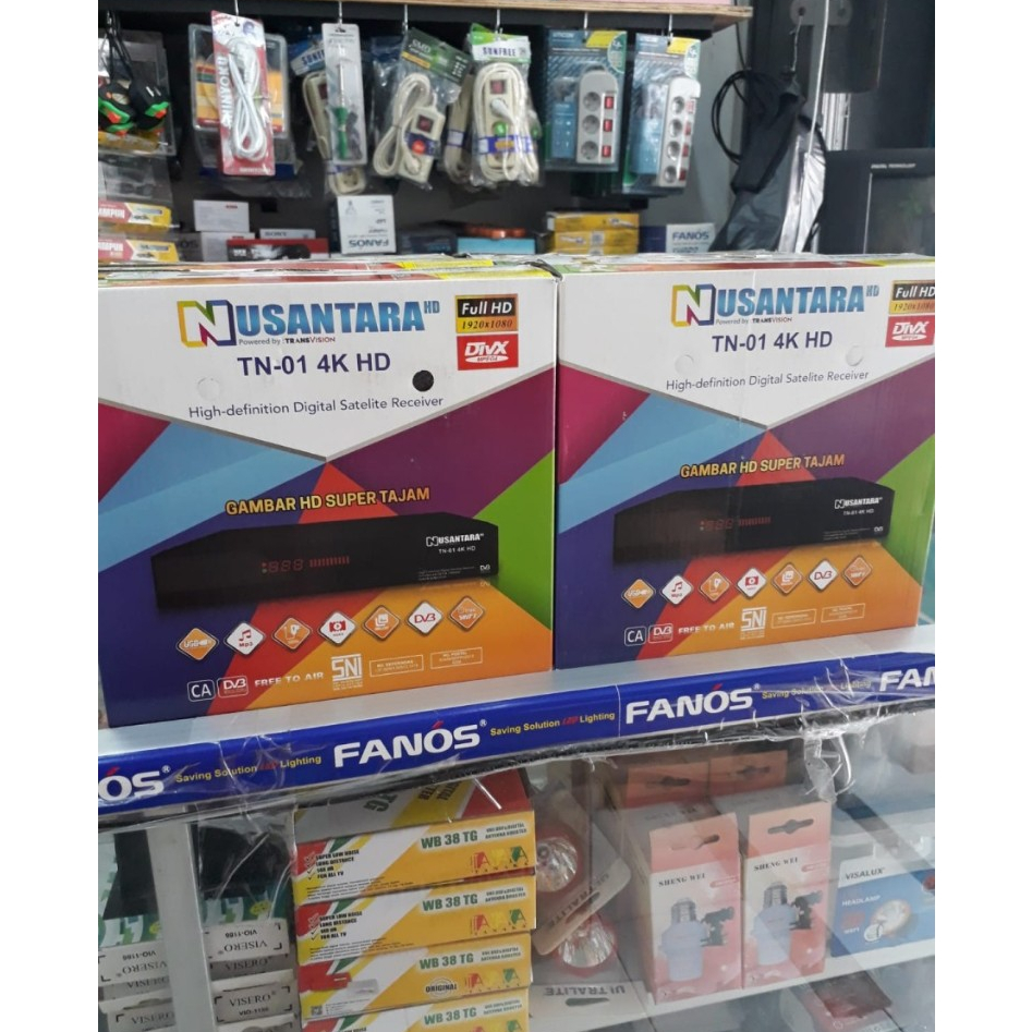 Jual RECEIVER PARABOLA TANAKA NUSANTARA TN-01 4K HD ORIGINAL 100% ...