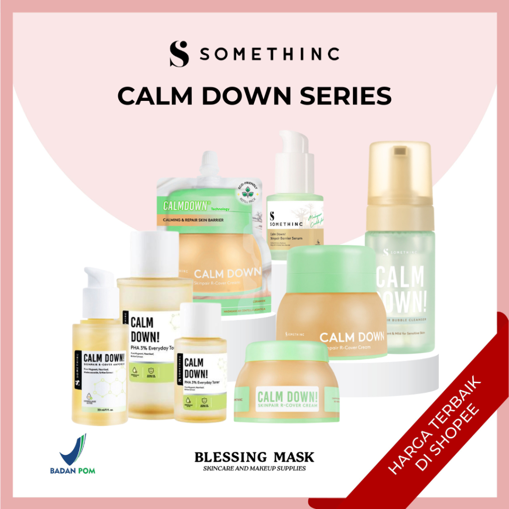 Jual SOMETHINC Calm Down! Series | Toner | Cleanser | Cream | Serum ...