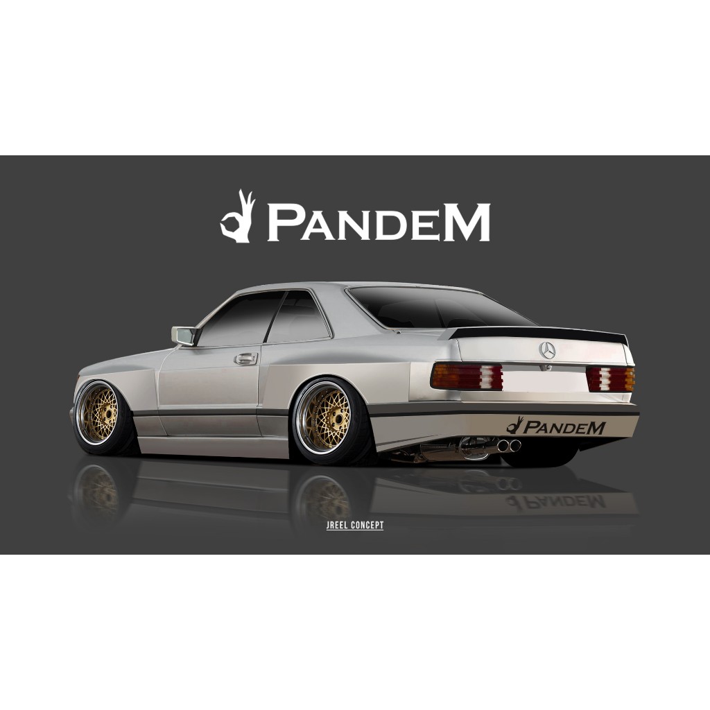 Jual SXB3 Instant Wide BodyKit Custom Pandem Mercedes E500 for DIECAST ...
