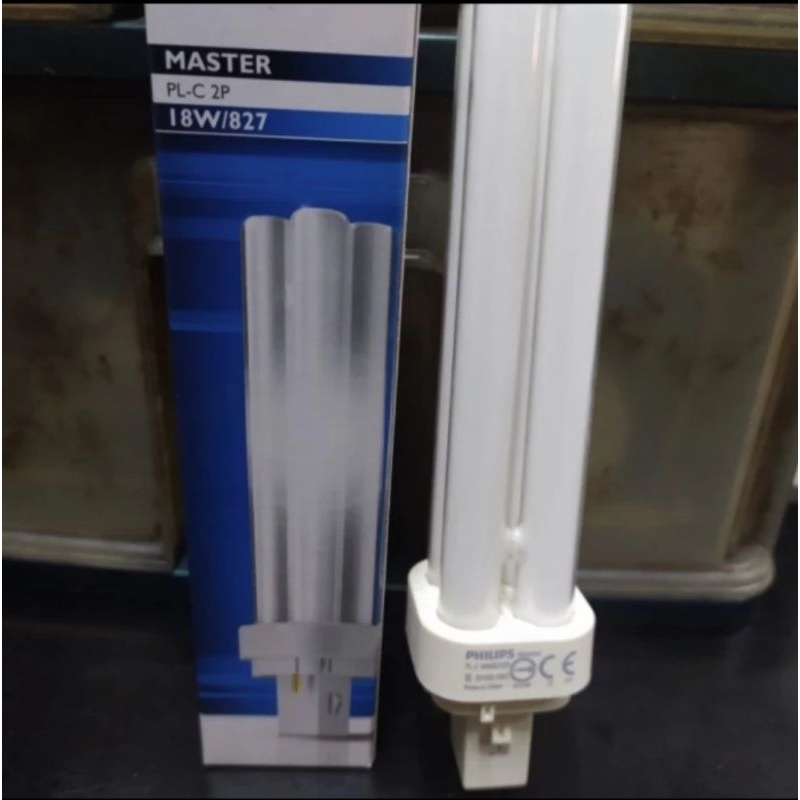 Jual lampu philips master pl-c / plc 18W/827 warmwhite | Shopee Indonesia