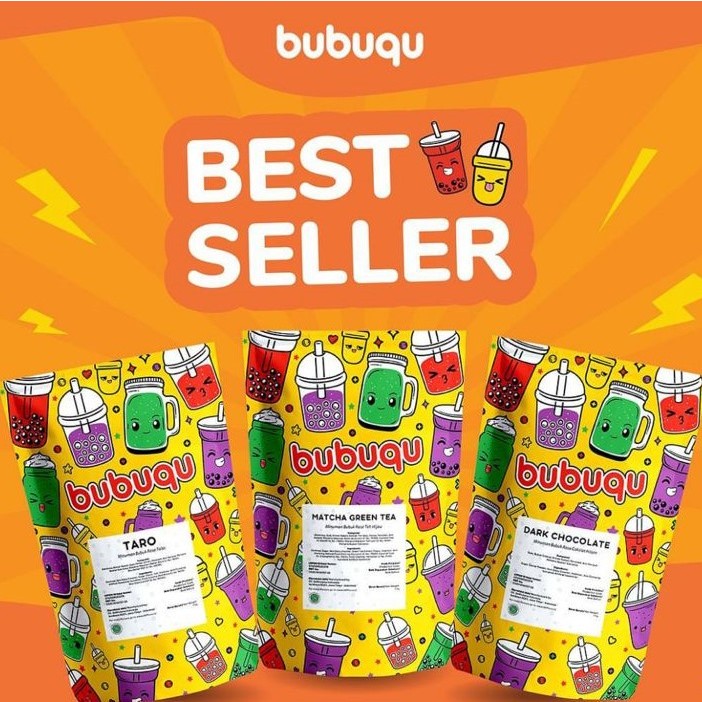 Jual Bubuqu Powder Drink 1 kg - Minuman Bubuk Bubuqu 1 kg ALL VARIANT ...