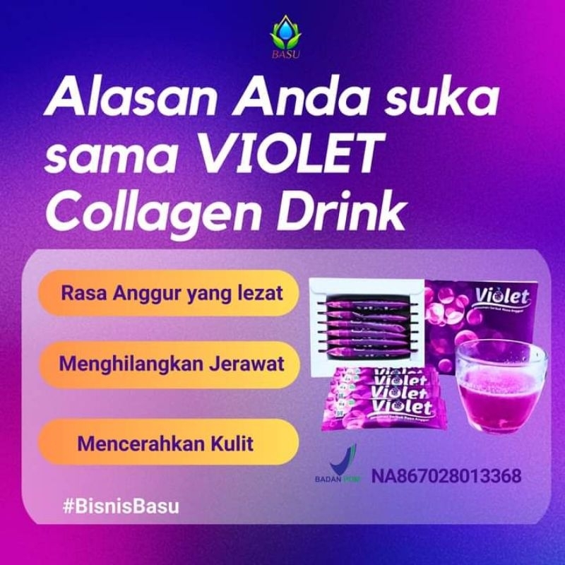 Jual COLLAGEN VIOLET BASU 100% ORI | Shopee Indonesia