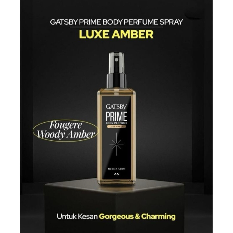 Jual Gatsby Prime Body Perfume Spray 100ml | Shopee Indonesia