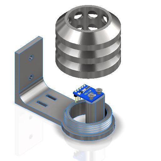 Jual STEVENSON SCREEN SENSOR INTENSITAS CAHAYA / LIGHT LUX METER GY-302 ...