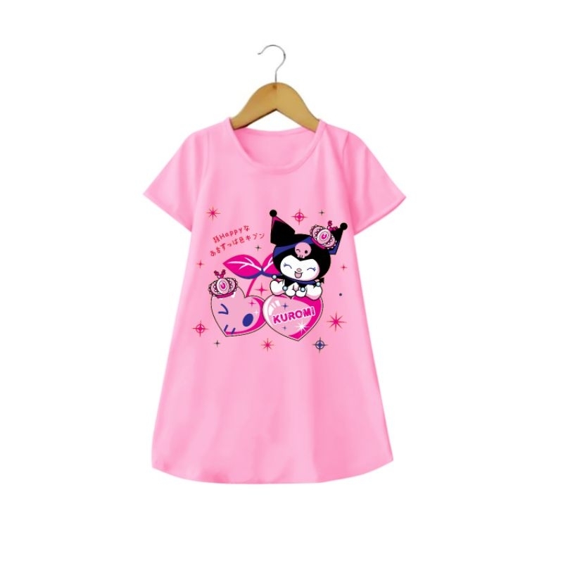 Jual Kuromi Love/Daster Anak Perempuan/Daster Terbaru 1-10 Tahun (220 ...
